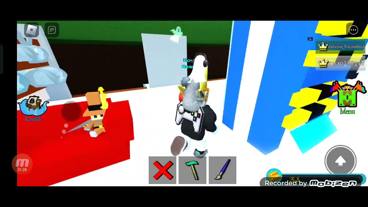 welcome to my babft house (not done) - YouTube