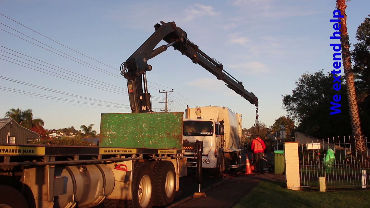 Hardcase Hiab at work - YouTube
