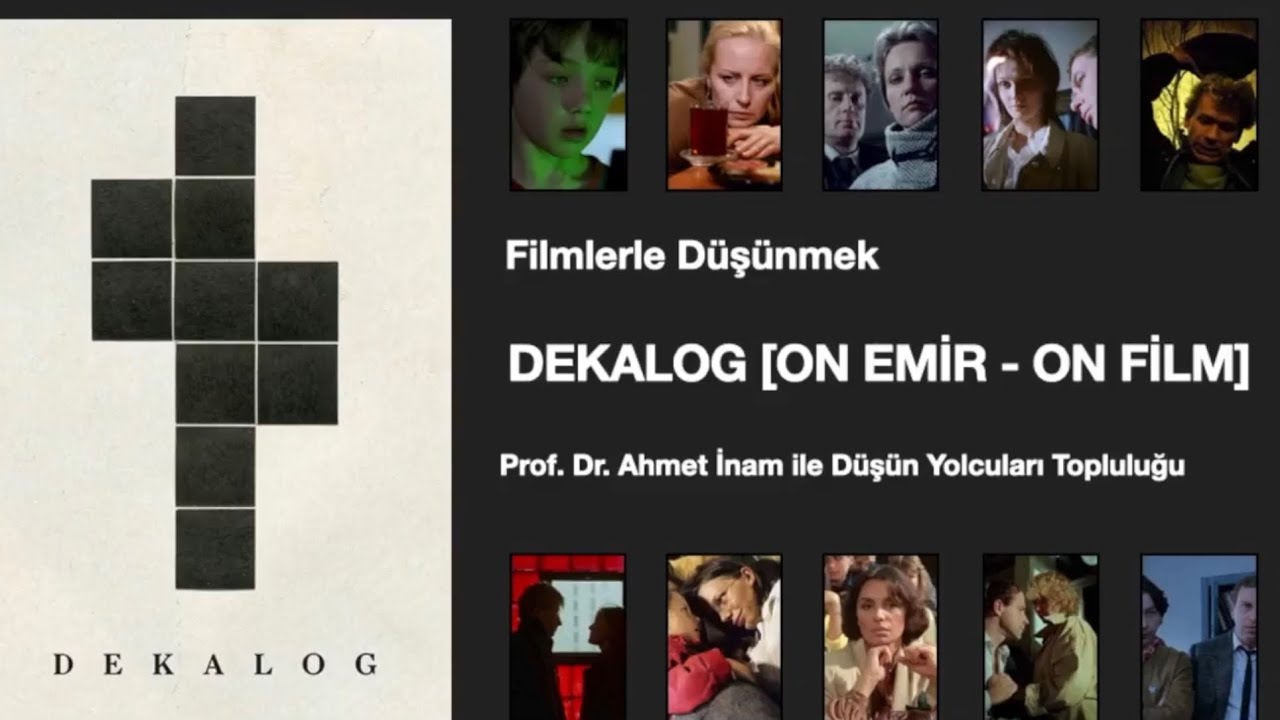 Filmlerle Düşünmek - Dekalog(1) - YouTube