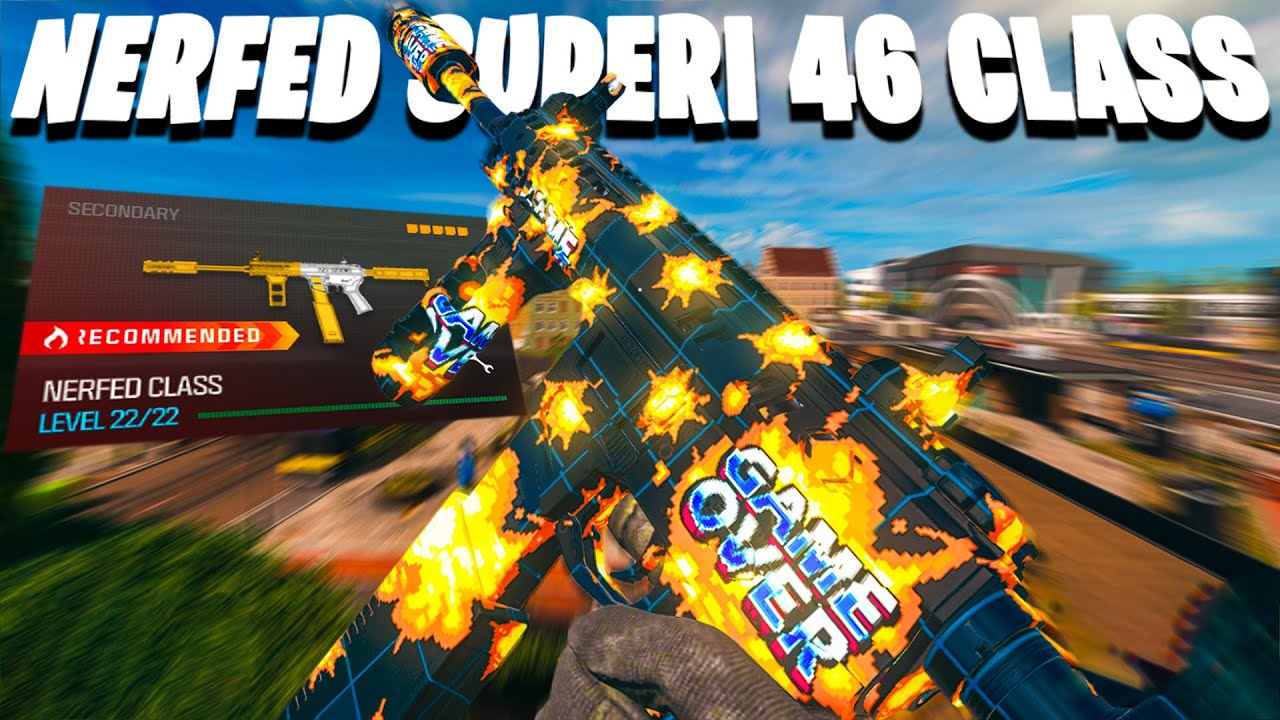 new NERFED SUPERI 46 LOADOUT in SEASON 4 WARZONE! (Best Superi 46 Class ...