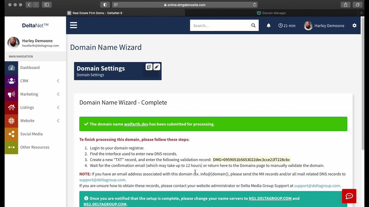 Tech Tuesday - How to Connect Your Domain to Your Delta Website - YouTube