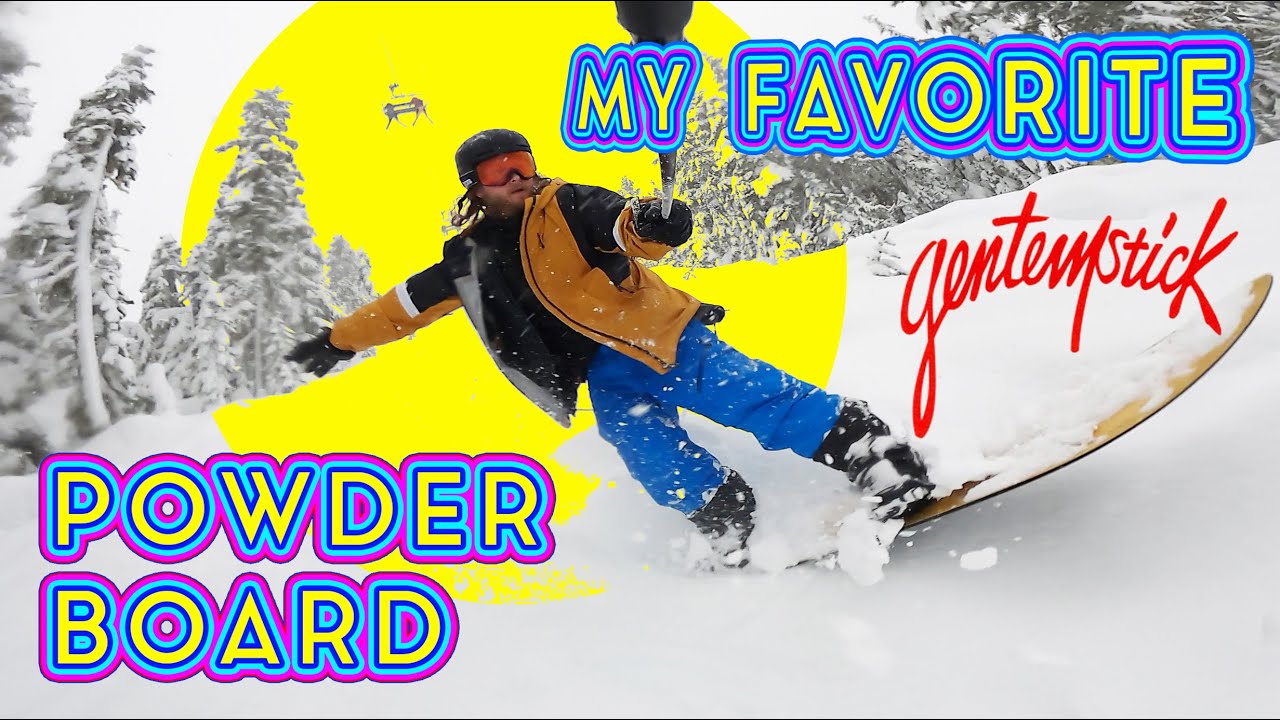 My Favorite Powder Board...Ever! - YouTube