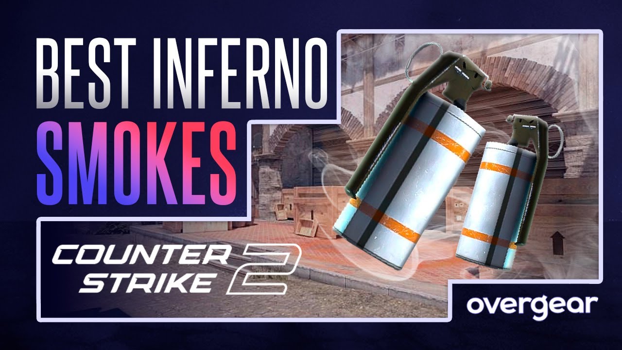 Best Inferno Smokes CS2 - Easy Lineups for A, B & Mid (2025) - YouTube