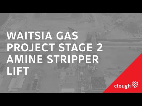 Waitsia Gas Project Stage 2 | Amine Stripper Lift - YouTube