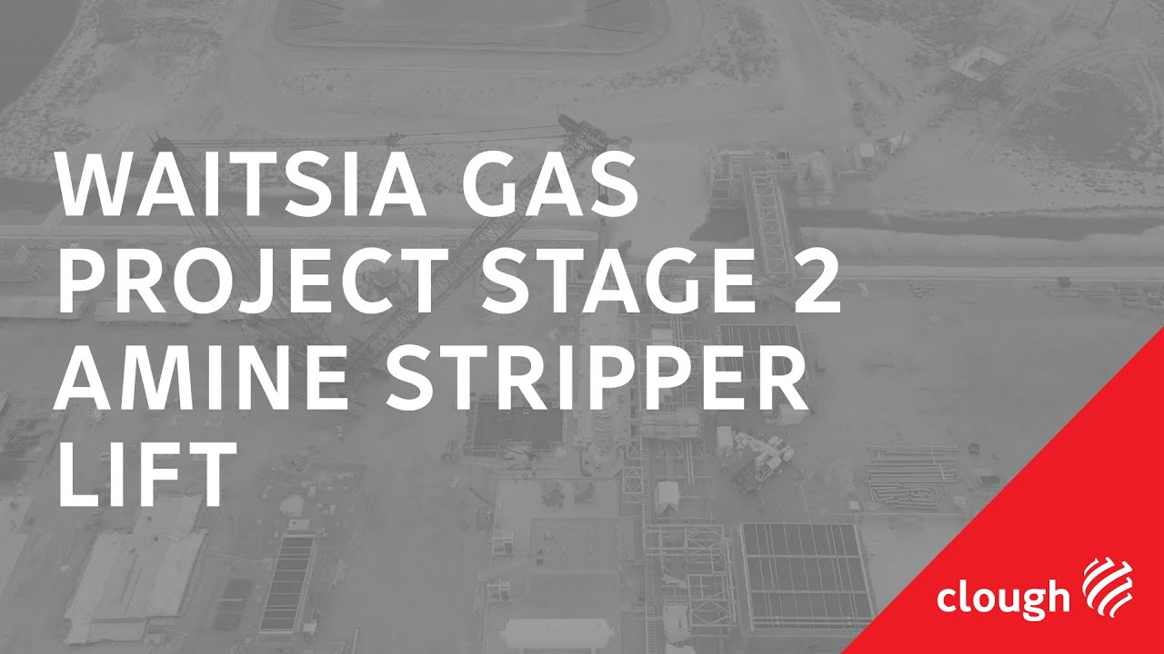 Waitsia Gas Project Stage 2 | Amine Stripper Lift - YouTube