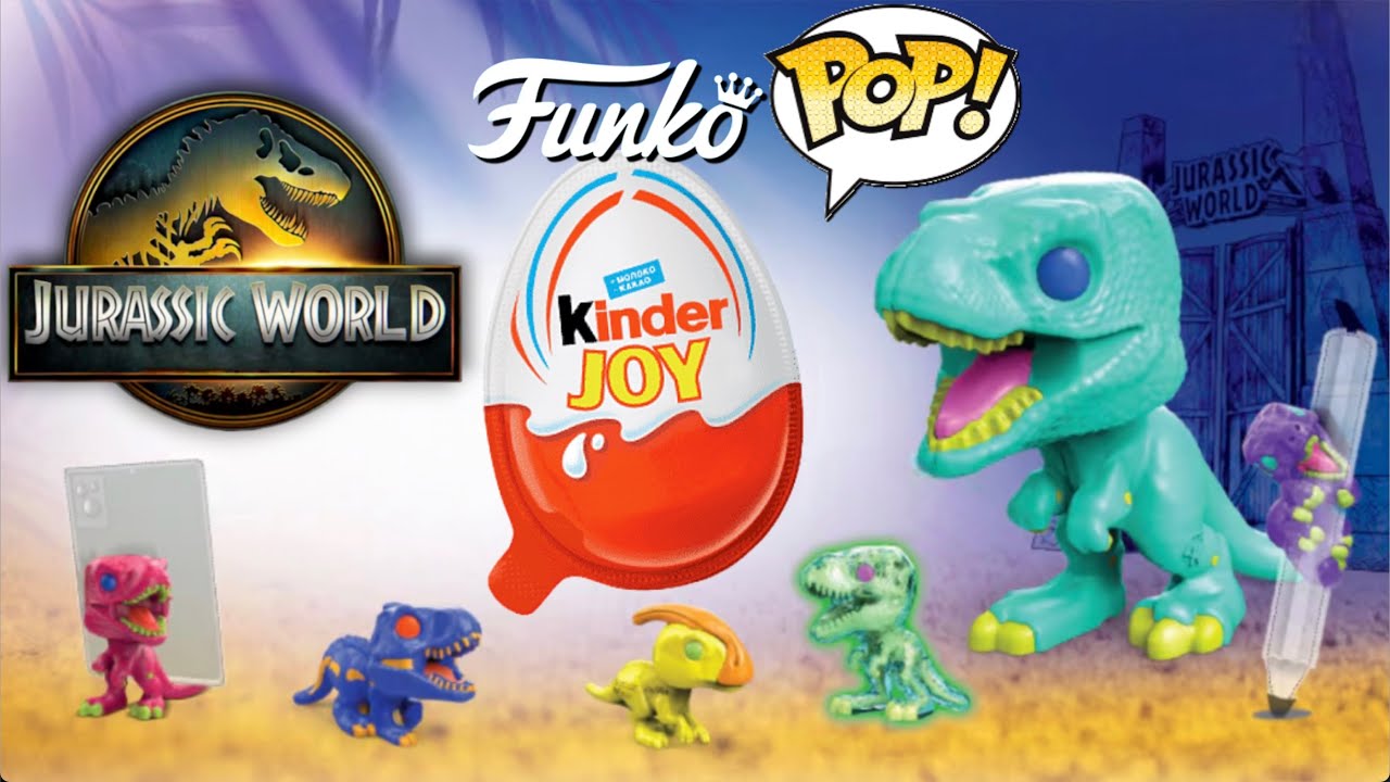 Figuras Funko Pop! de Jurassic World en Kinder Joy | MÁS de 20 ...