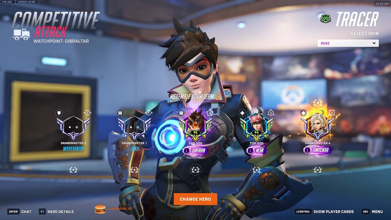 Dafran Tracking God with Tracer - OVERWATCH 2 GAMEPLAY SEASON 19 - YouTube