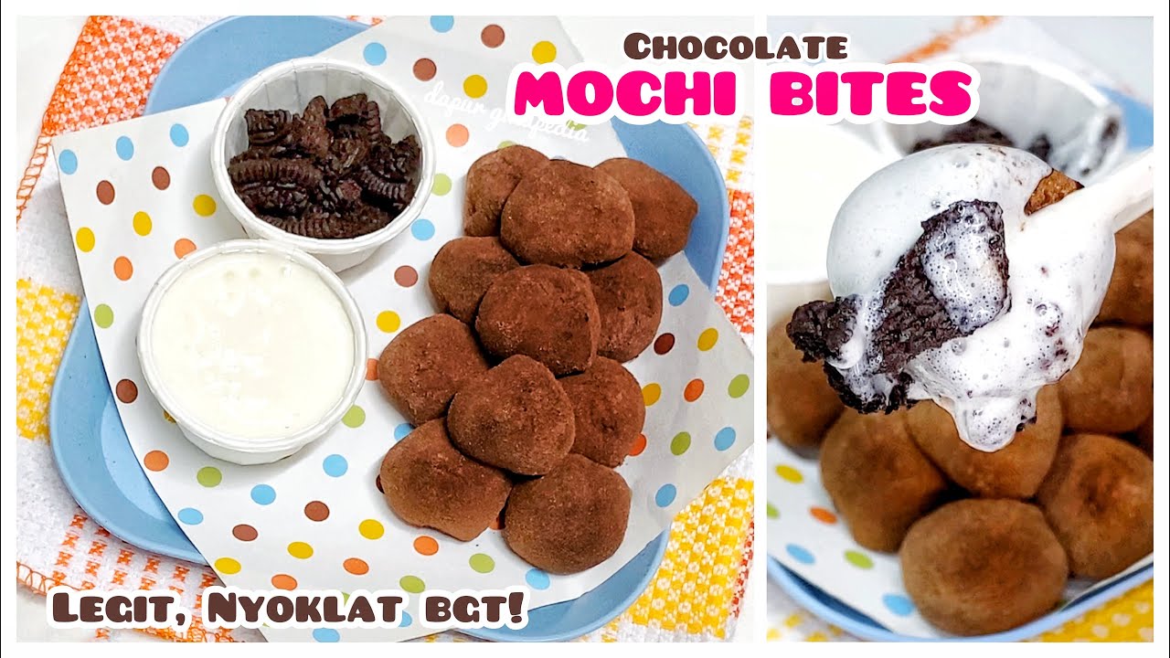 VIRAL! CREAMY MOCHI BITES ternyata enak & simple bgt| Resep ekonomis ...