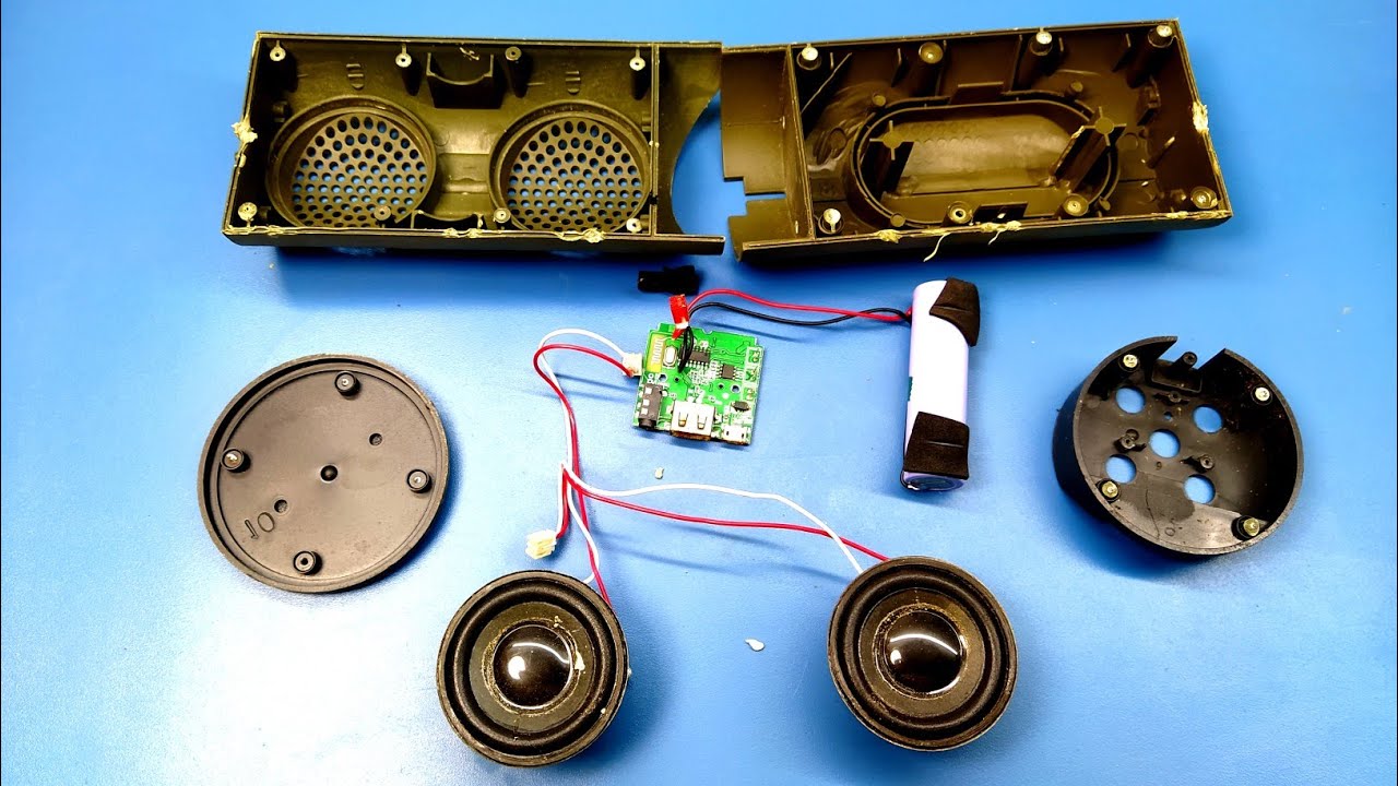 What Is Inside Bluetooth Speaker || Full Tear Down JBL Bluetooth ...
