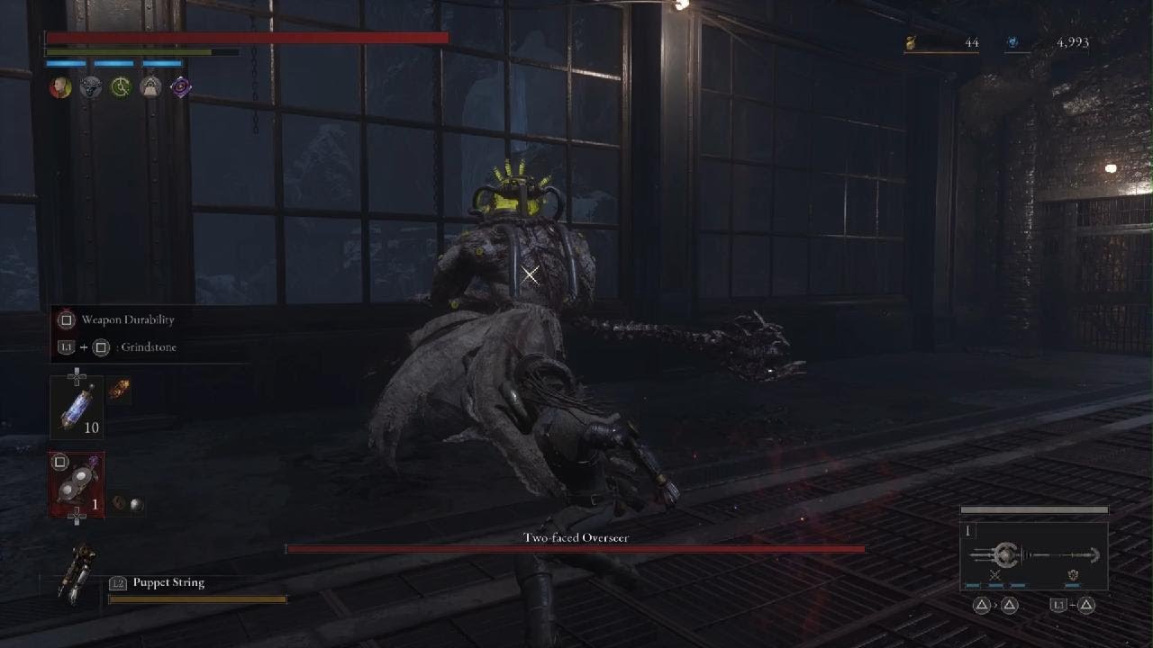 Lies of P: Overture Two-Faced Overseer Boss Fight - YouTube