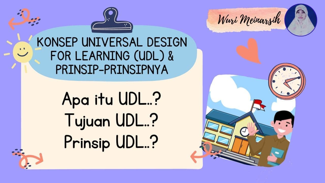 KONSEP UNIVERSAL DESIGN FOR LEARNING (UDL) DAN PRINSIP-PRINSIPNYA - YouTube
