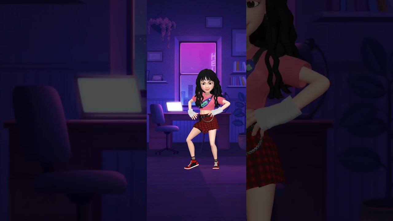 3D cgi one dance song girl - YouTube