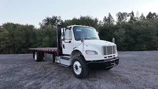 2016 Freightliner M2106 2 Axle Flatbed Truck-U13402