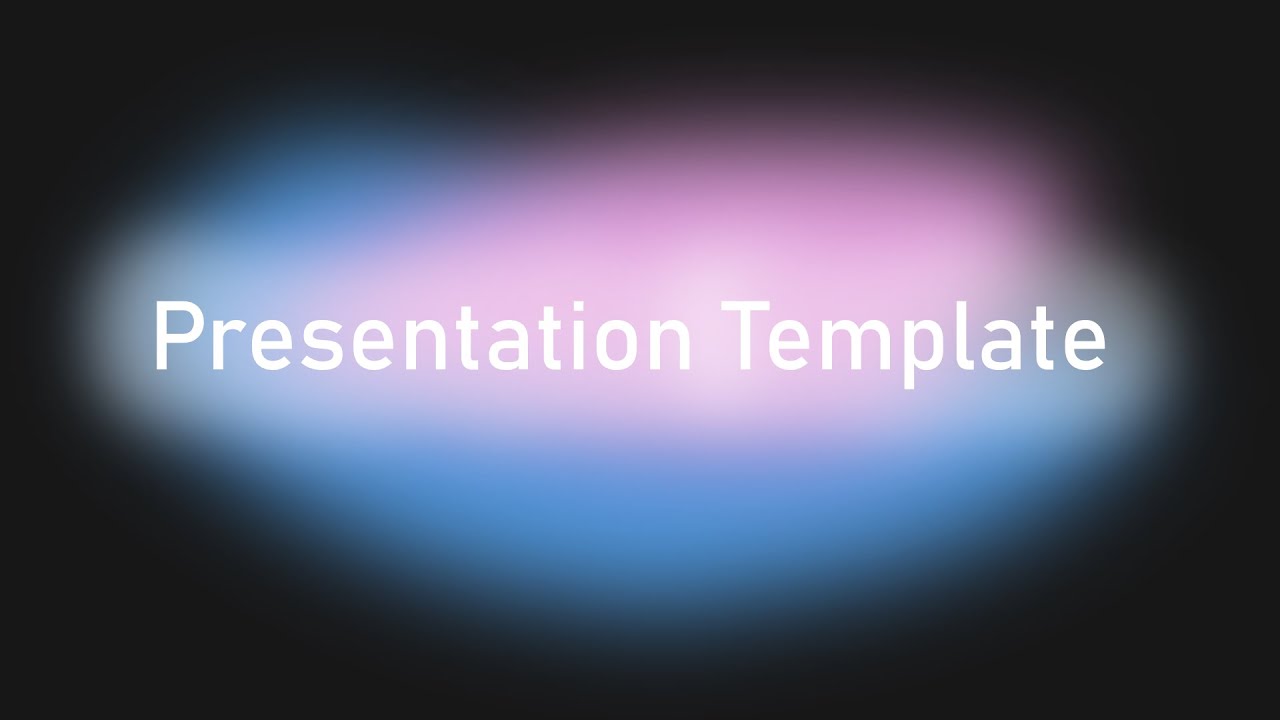 Glow-Presentation | PowerPoint Presentation Template - YouTube