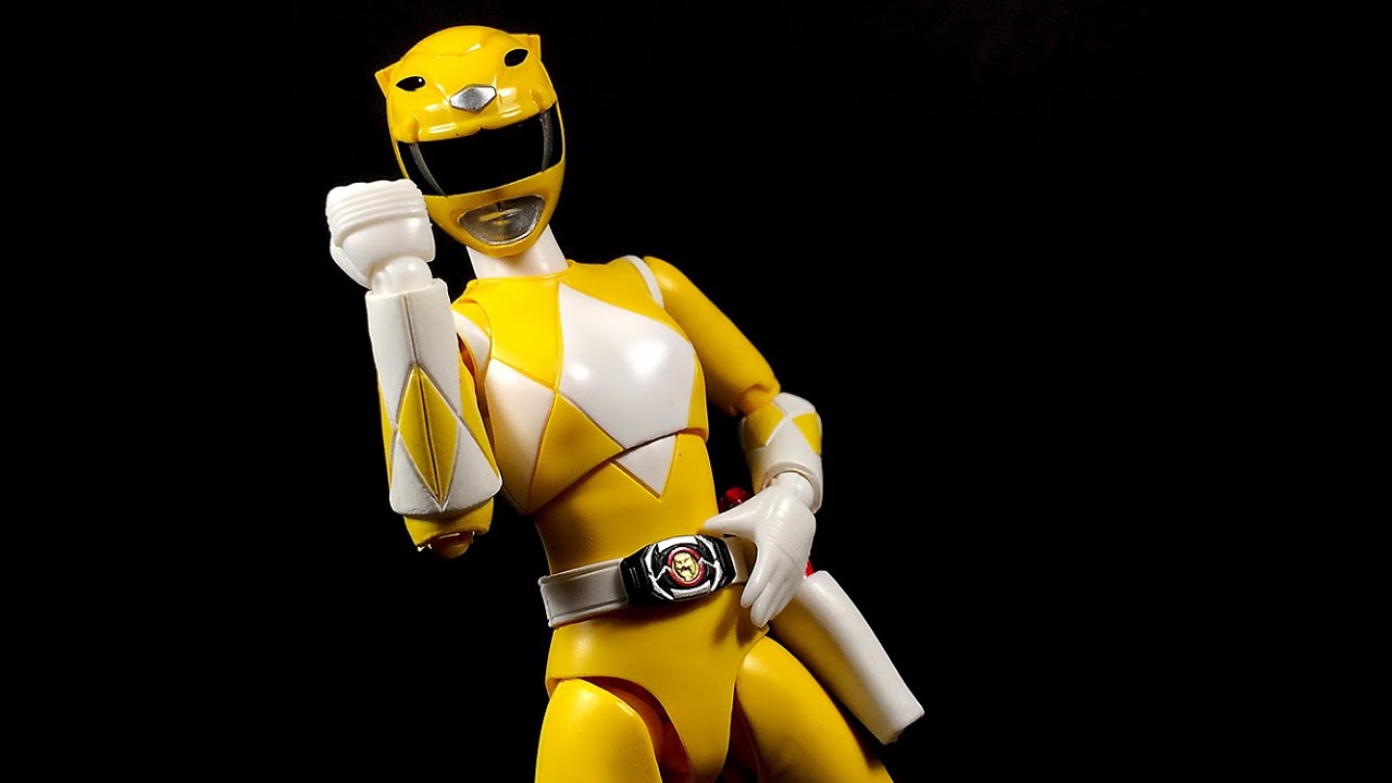 S.H. Figuarts MMPR YELLOW RANGER | REVIEW - YouTube