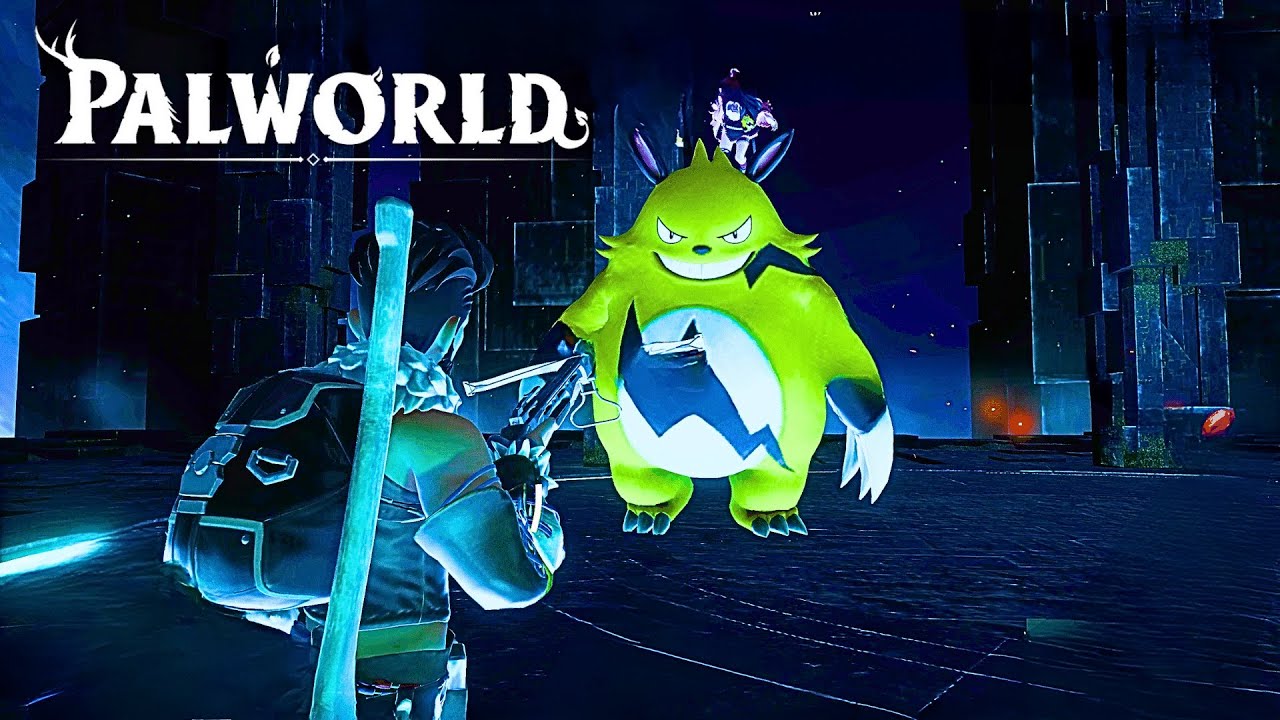 OUR 1ST BOSS FIGHT - Palworld - YouTube