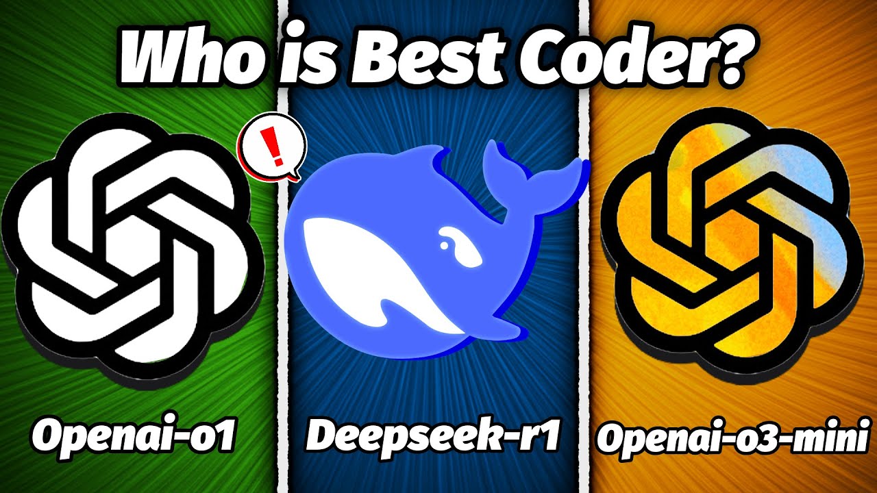 Deepseek r1 vs openai o1 vs o3 mini Who is the Best Coding Model? - YouTube