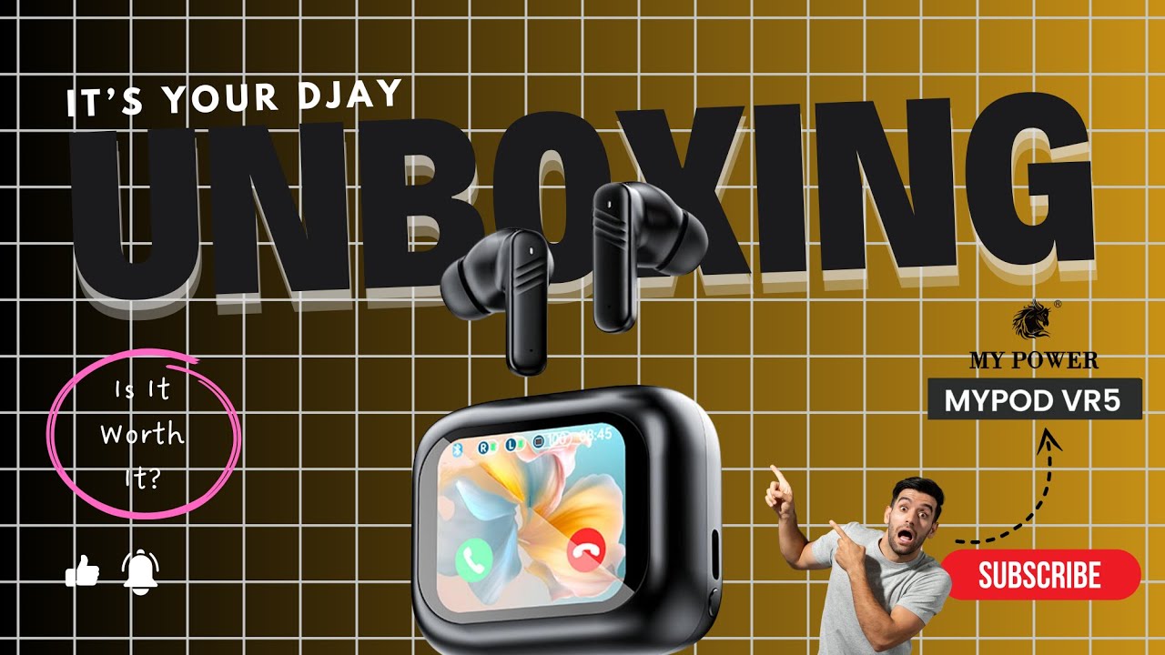MyPower MyPod VR5 Unboxing: First Look & Features - YouTube