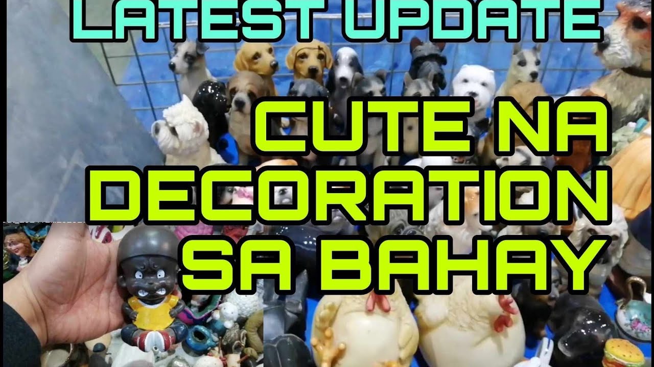 LATAGAN NG MGA PİGURİN AT PANG-DECORATION - YouTube