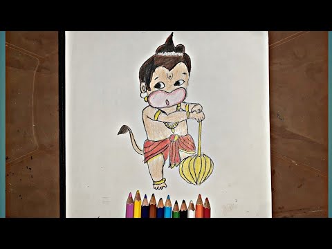 how to draw bal hunman🔥🔥 step by step #balhuman#mash10 - YouTube