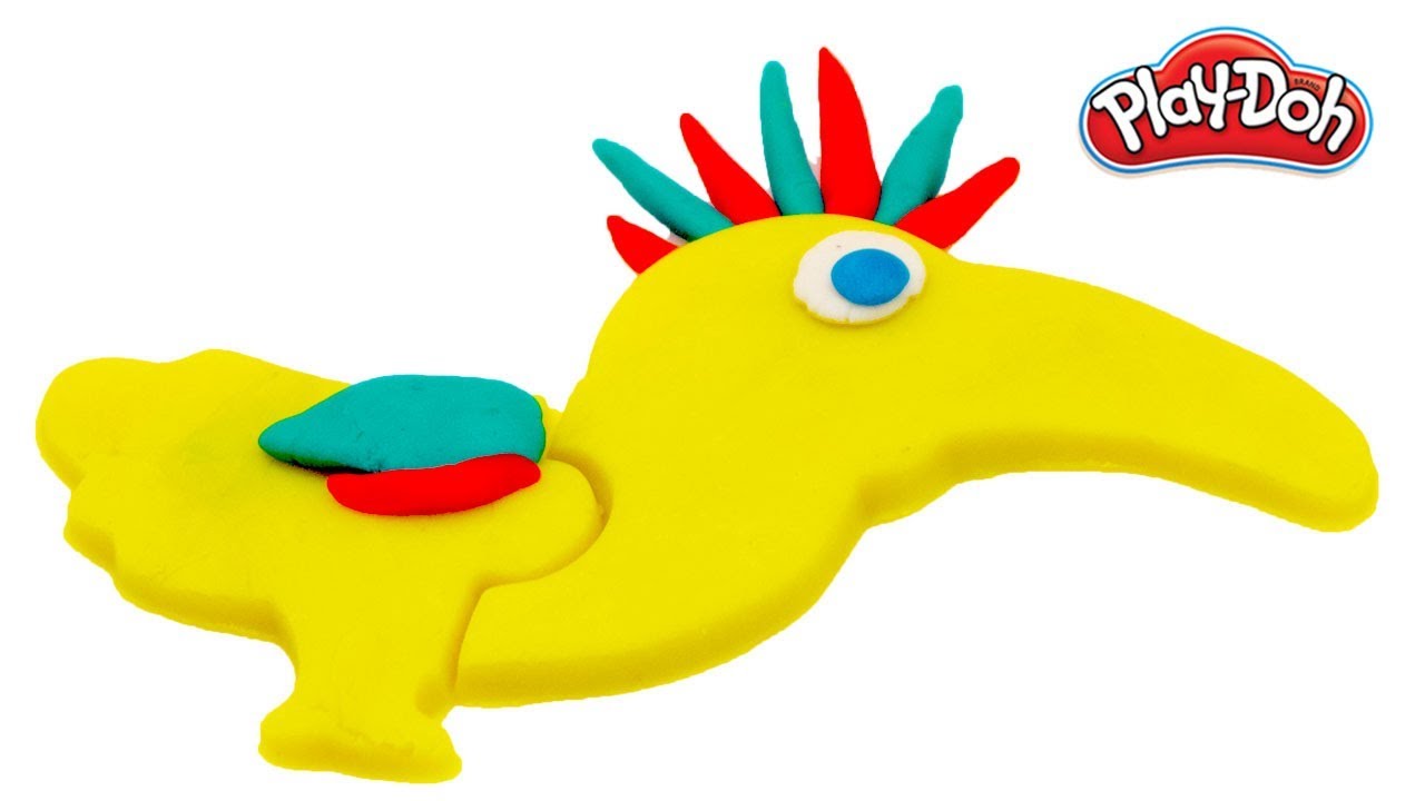 Play doh Bird and Lion | How to make a play doh Animals and Birds ...