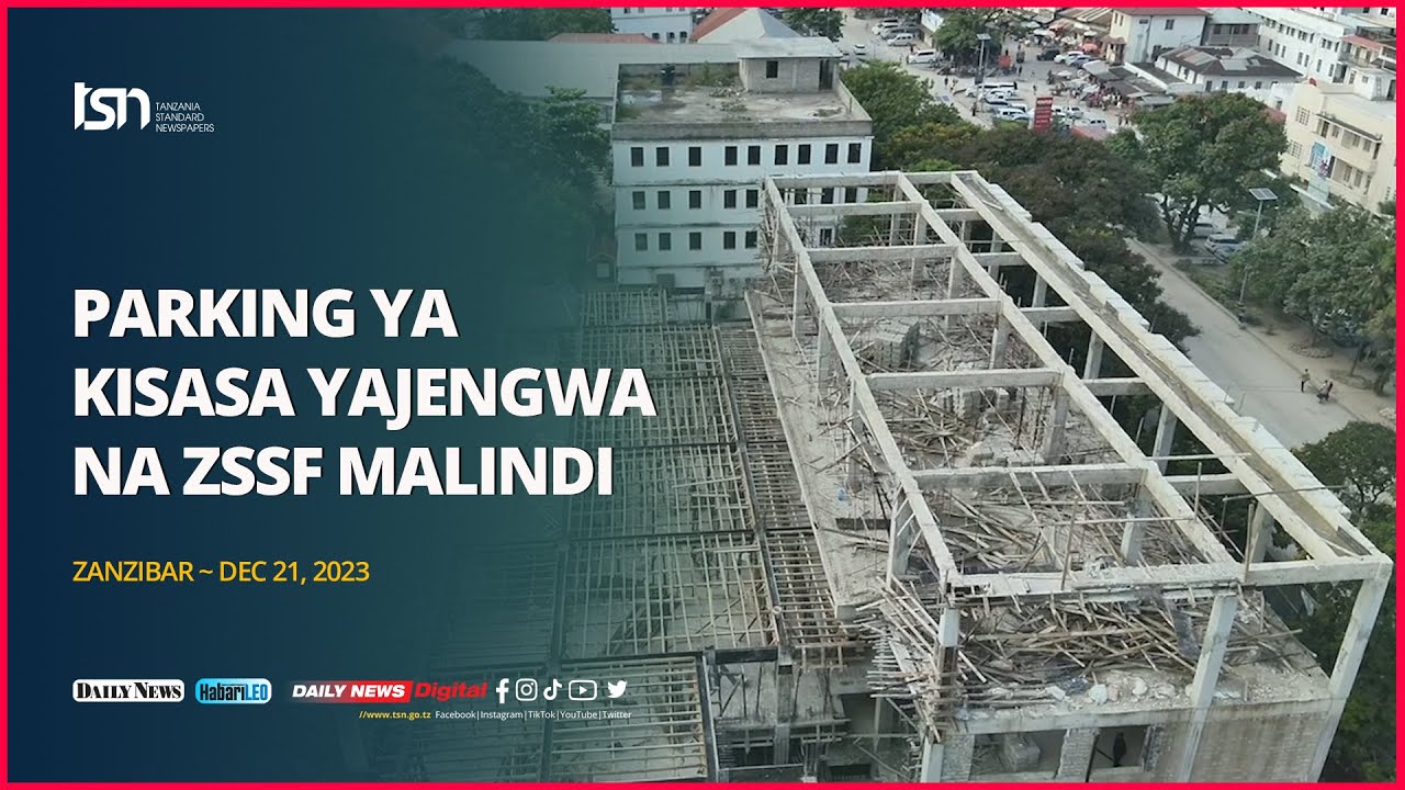 ZSSF YAJENGA MAEGESHO YA KISASA YA GHOROFA VISIWANI ZANIBAR - YouTube