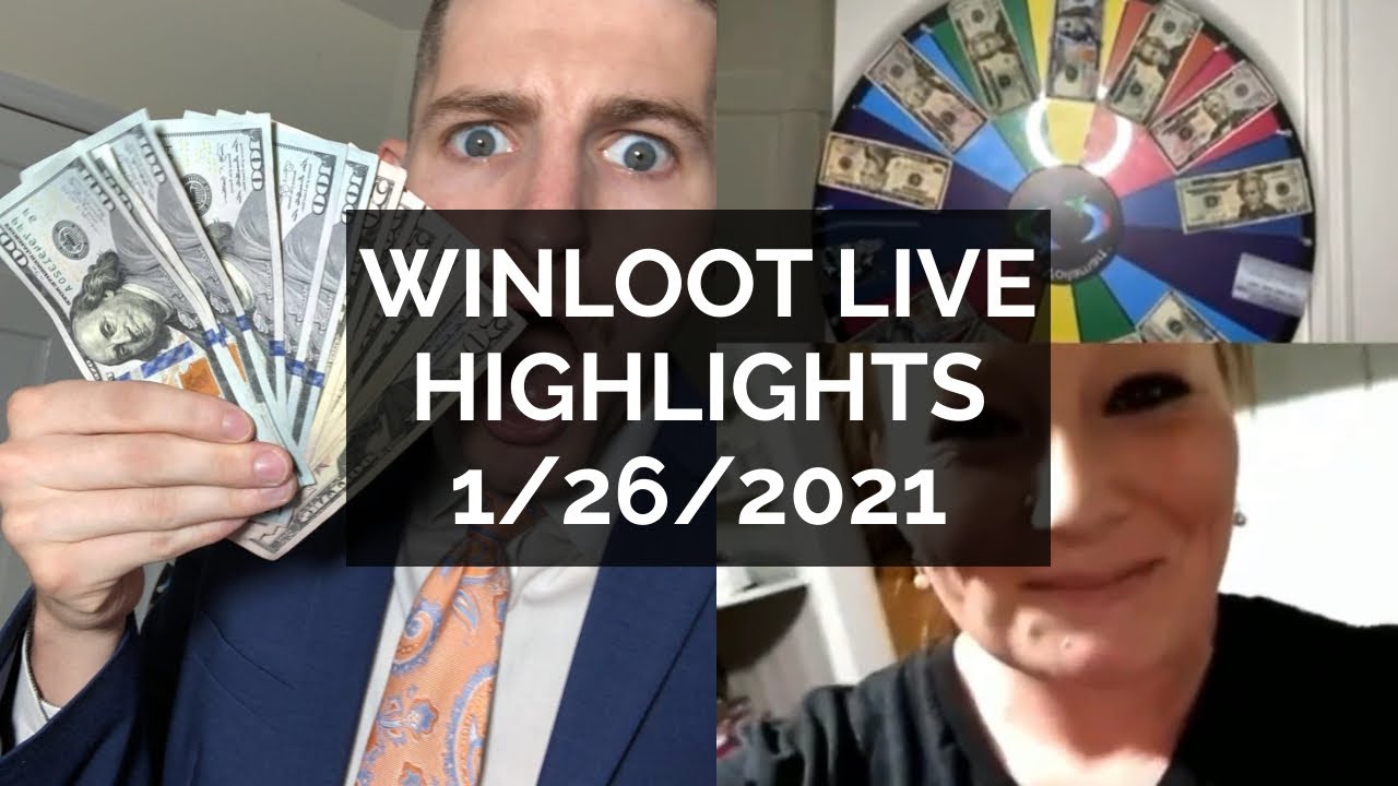 Winloot Live Highlights 1/26/2021: Win Money On Instagram! - YouTube