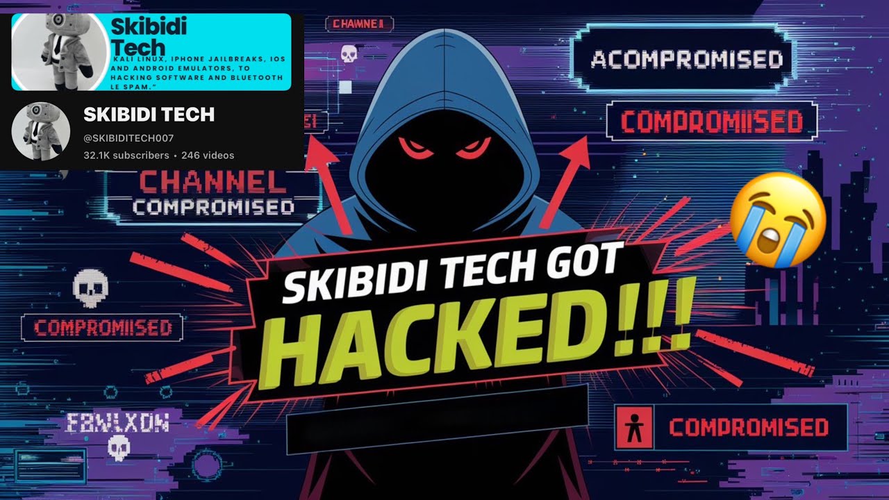 SKIBIDI TECH ACCOUNT GOT HACKED‼️‼️‼️ - YouTube