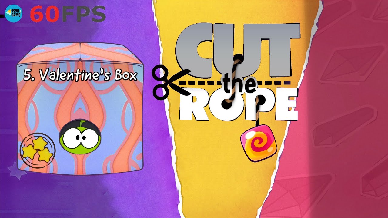 Cut the Rope: Level 5-1 To 5-25 , 3 Stars With HINTS , iOS/Android ...