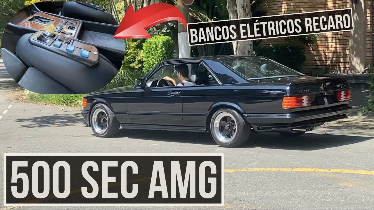 MERCEDES-BENZ 500 SEC AMG: um tributo com personalidade - YouTube