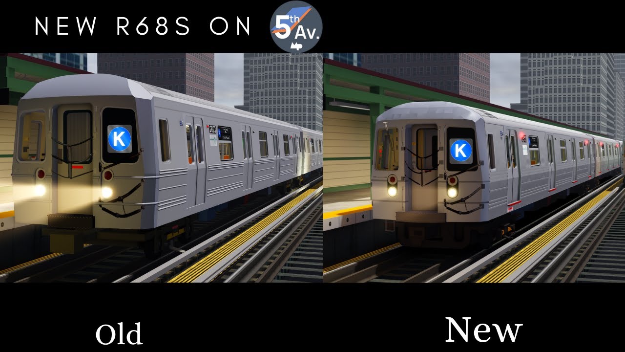 PTA New R68 Action On 5th Avenue Lines - YouTube