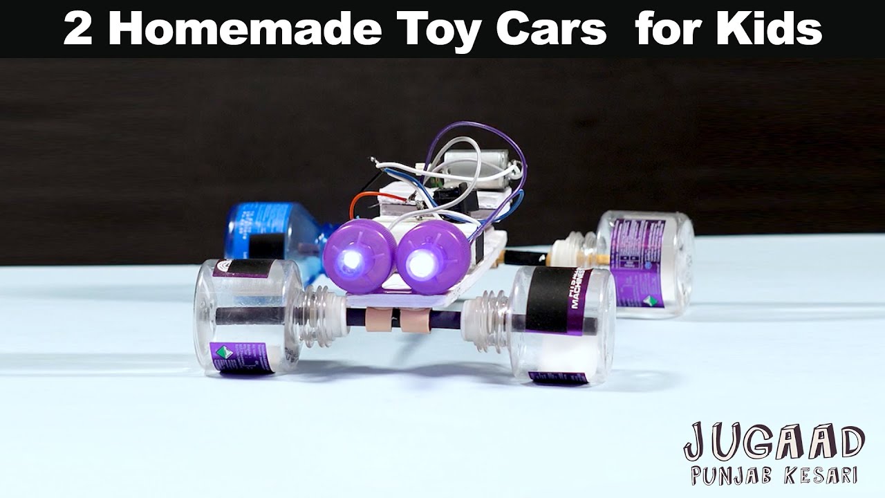 2 Homemade Toy Cars for Kids - YouTube