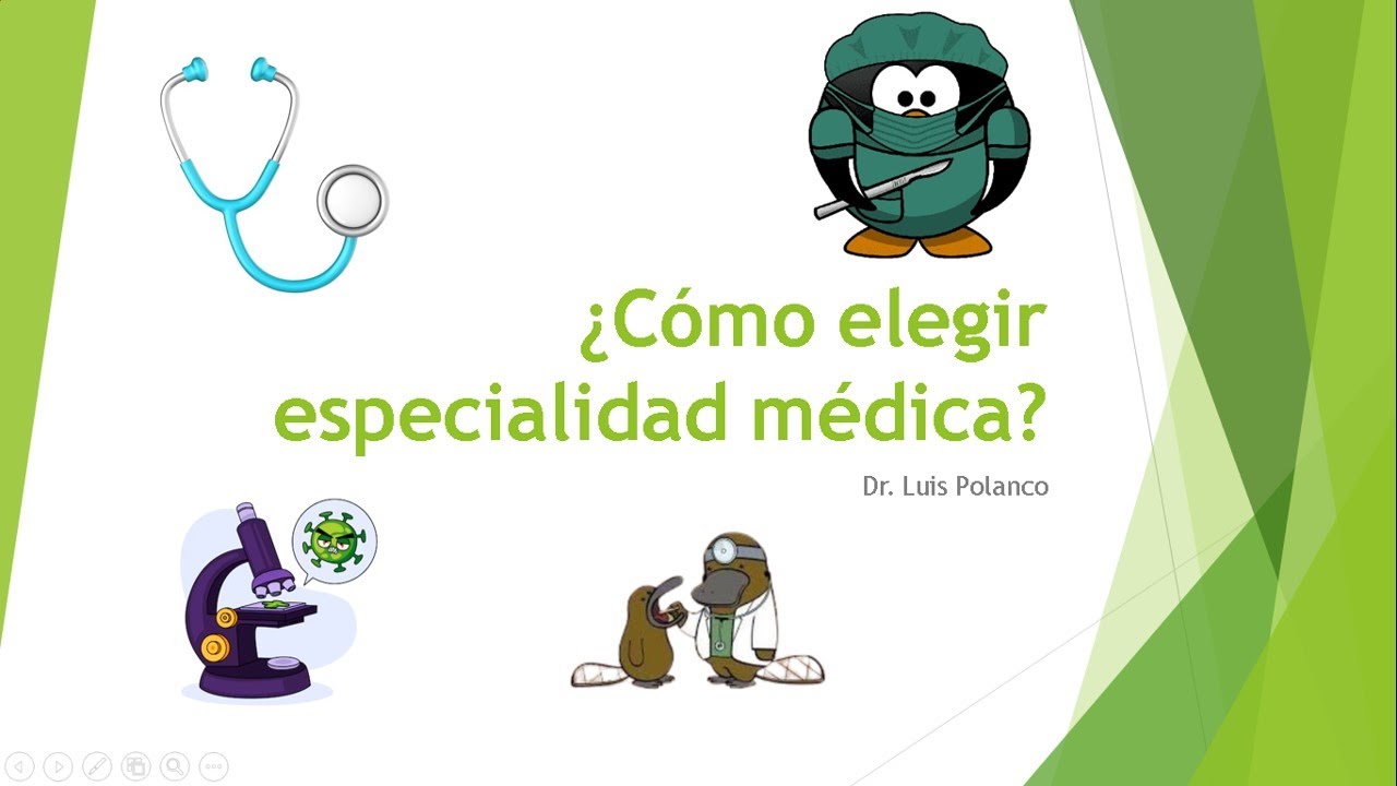 ¿Cómo elegir mi especialidad médica? - YouTube