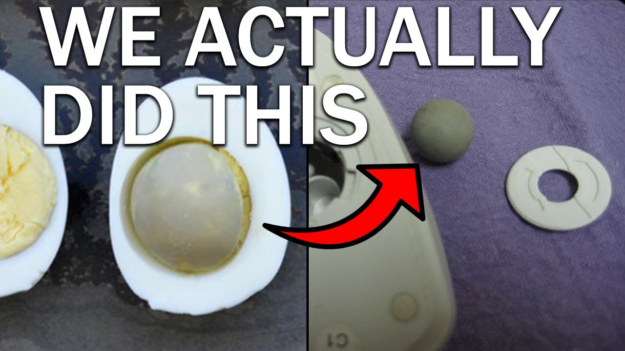 Do EGG YOLKS work as Mouse Balls? - YouTube