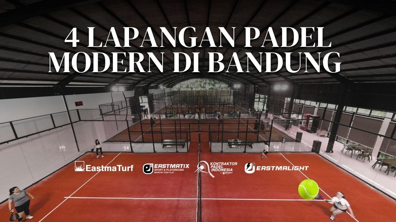 Yuk main di 4 Lapangan padel di Dago Hills Bandung dengan udara yang ...