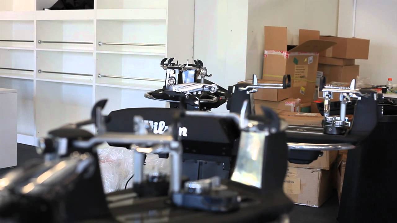 Wilson Stringers: Australian Open 2012 - YouTube