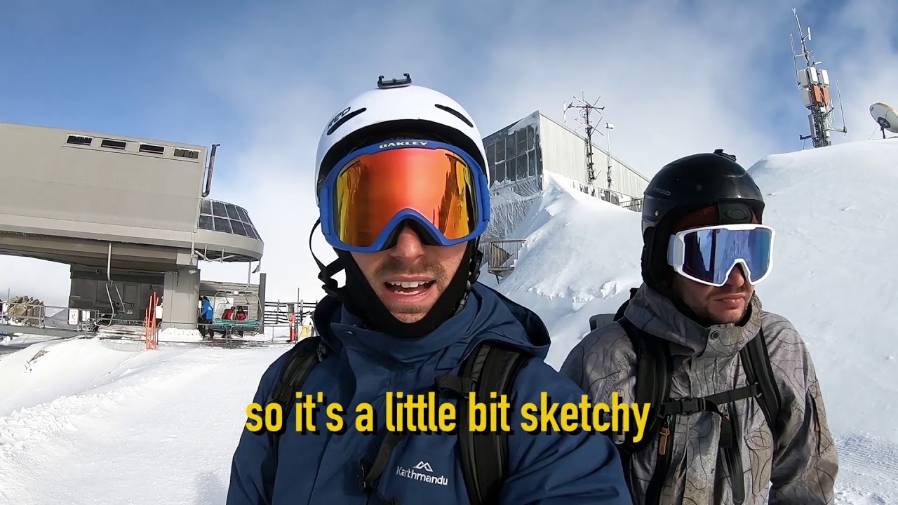 First Time Exploring Backcountry In Thredbo - YouTube