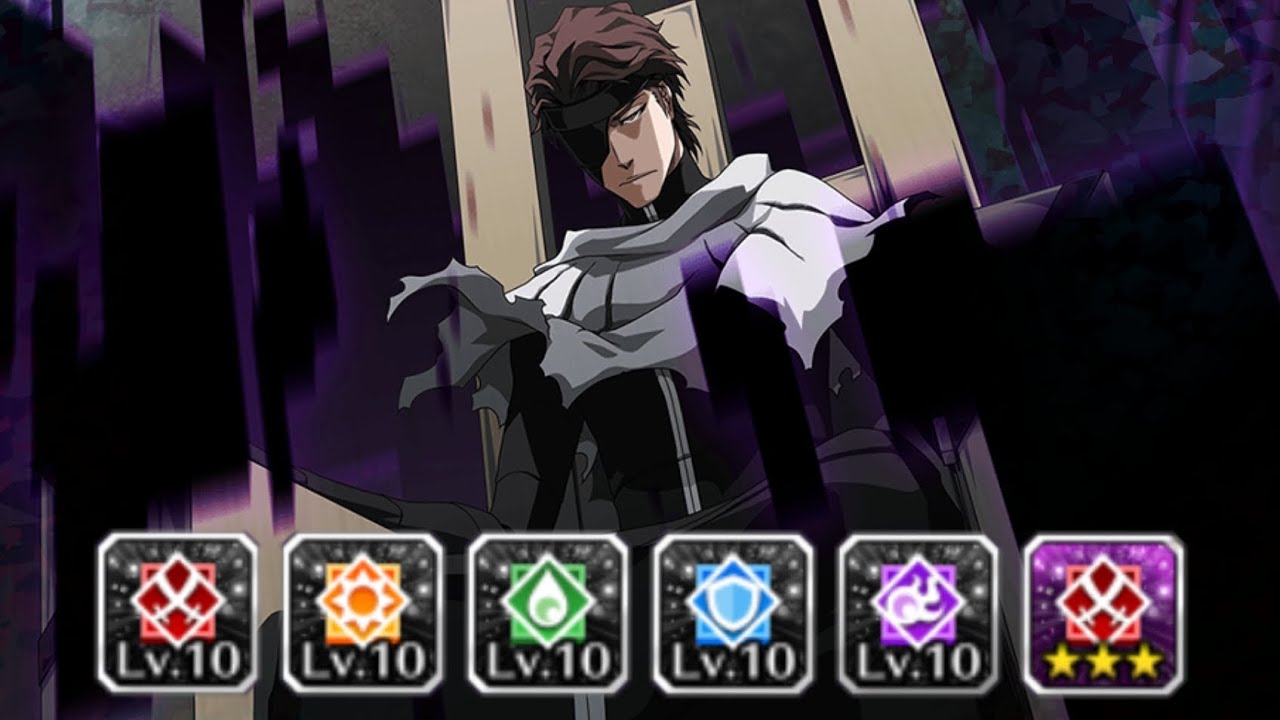 Bleach Brave Souls Max transcendence TYBW Aizen Crushes Awakened Epic ...