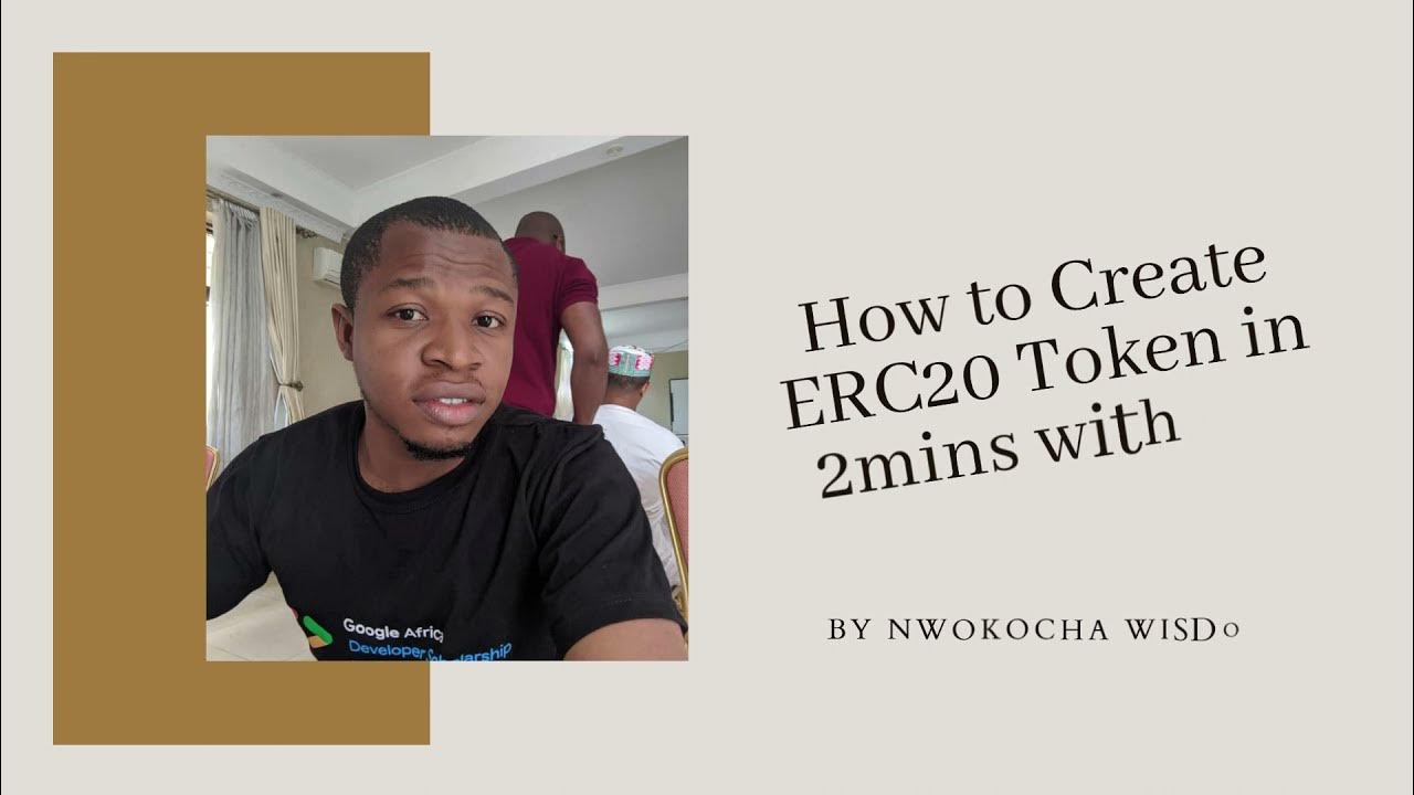 How to Create ERC20 Token in 2mins without coding - YouTube