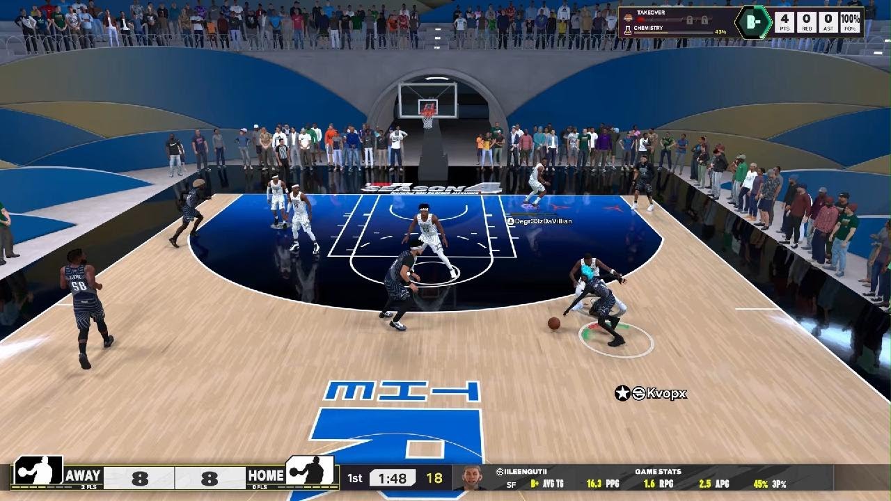 NBA 2K25 T-Mac Build 🥇 1st Rec Game - YouTube