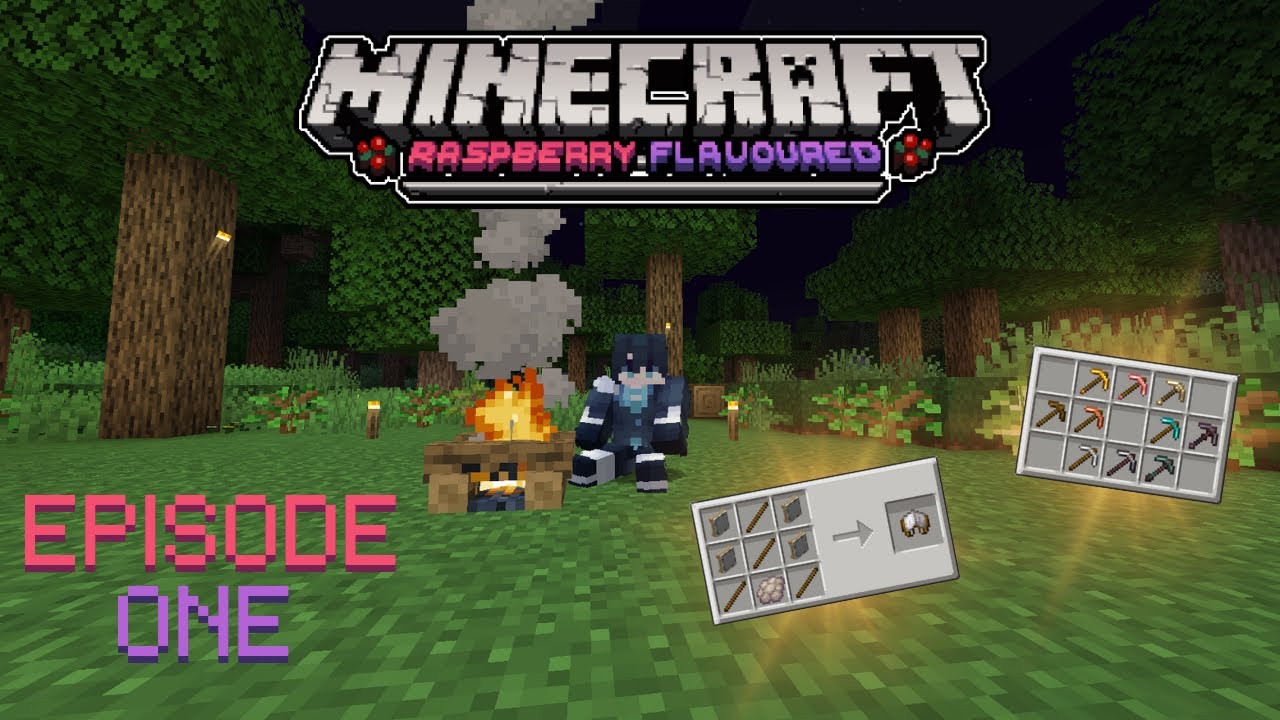 Everything's Different! | Minecraft Raspberry Flavoured Ep 1 - YouTube