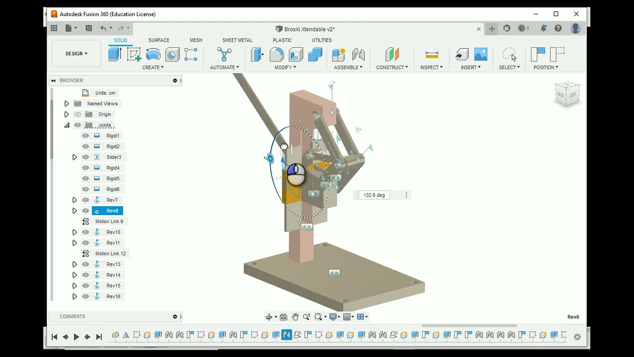 Lever-Based Mechanism Design on Fusion360 - YouTube