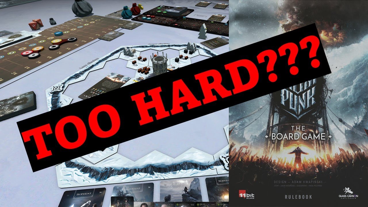 DGA Vlogs Frostpunk Board Game Too Hard Try These House Rules YouTube DGA Vlogs Frostpunk Board Game Too Hard Try These House Rules YouTube