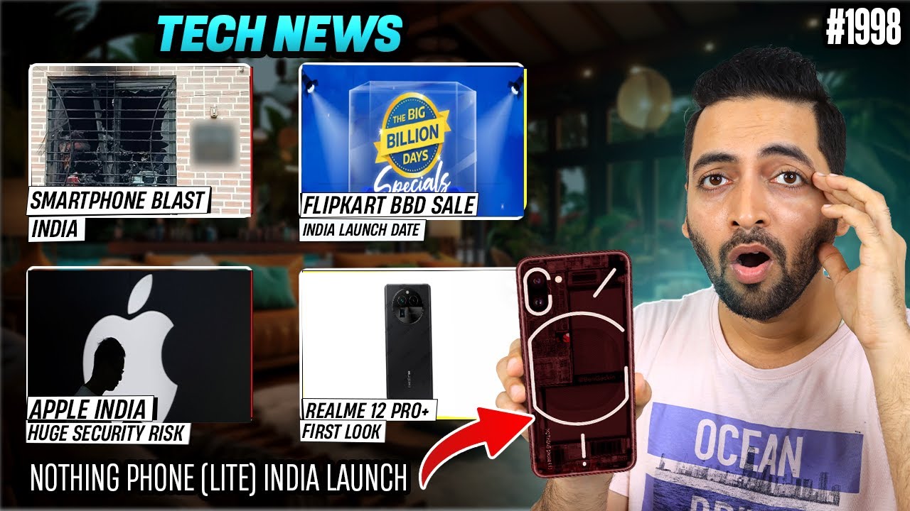 Nothing Phone (Lite),Smartphone Blast India,realme 12 Pro+ First Look ...