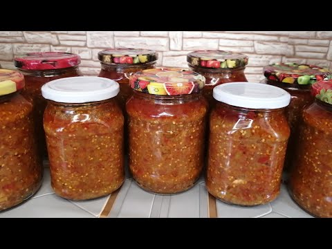 🔴ÇOX LƏZZƏTLİ VƏ ASAN HAZIRLANAN BADIMCAN İKRASI🍆🌶️🥕🧄🧅