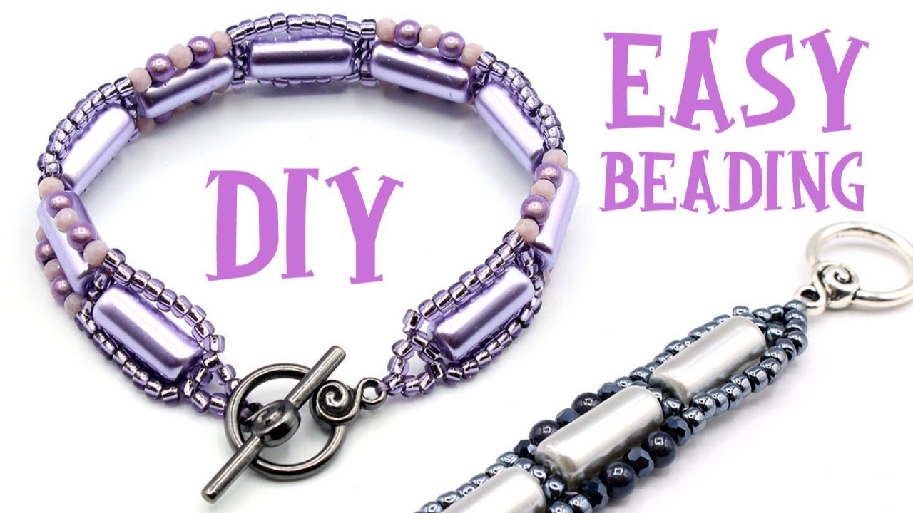 Wow! This Beautiful DIY Beaded Bracelet is So Easy! Perfect for ...