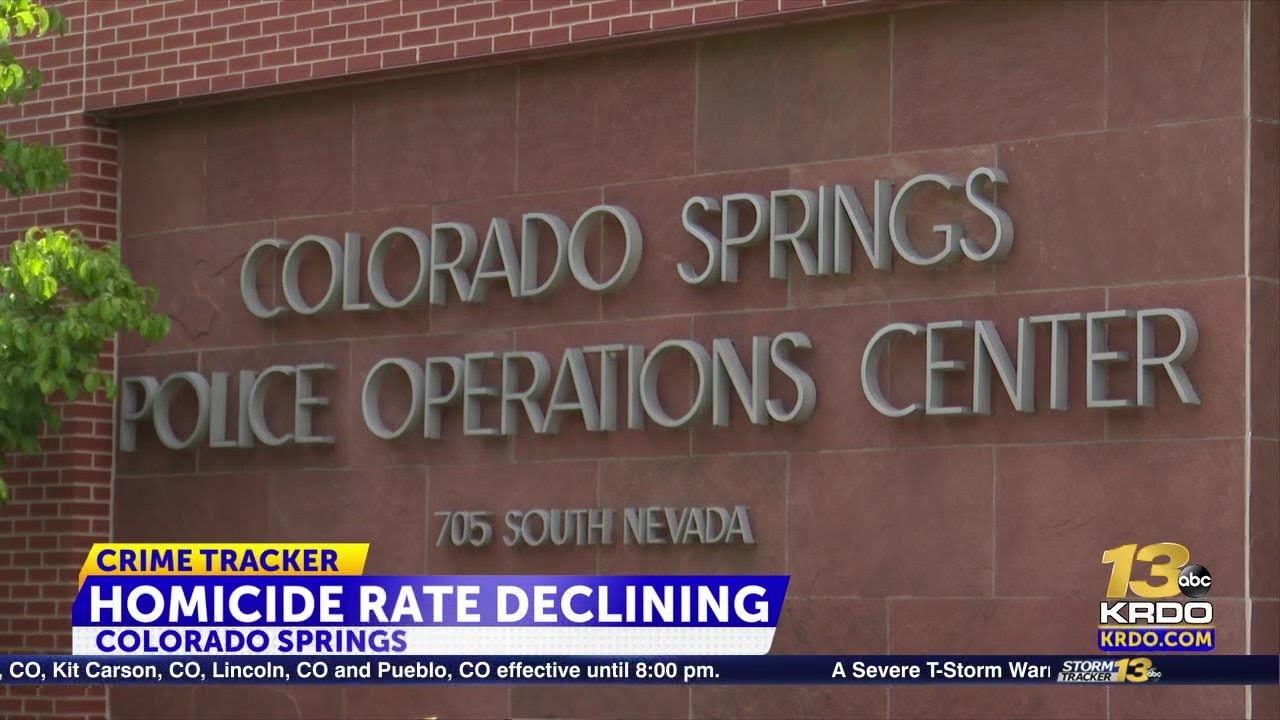Homicides and other violent crimes in Colorado Springs trending down so ...