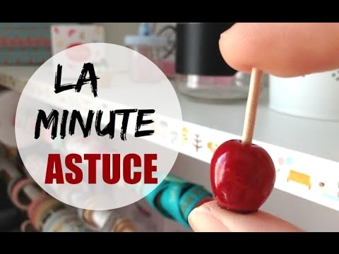 [La minute astuce] Pomme d'amour sans peinture vitrail ni Fimo liquide! - YouTube