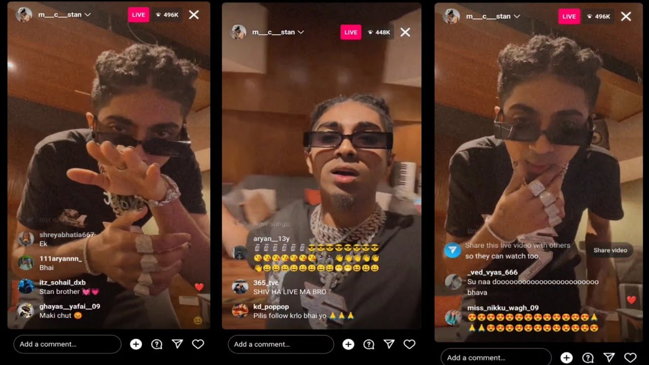 MC STAN INSTAGRAM LIVE TODAY 😳 MC STAN LIVE AFTER WINNING BB16 TROPHY 🏆 ...