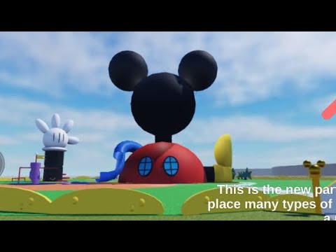 Mickey Built His Own Clubhouse On This Game Called F3X Build Island ...